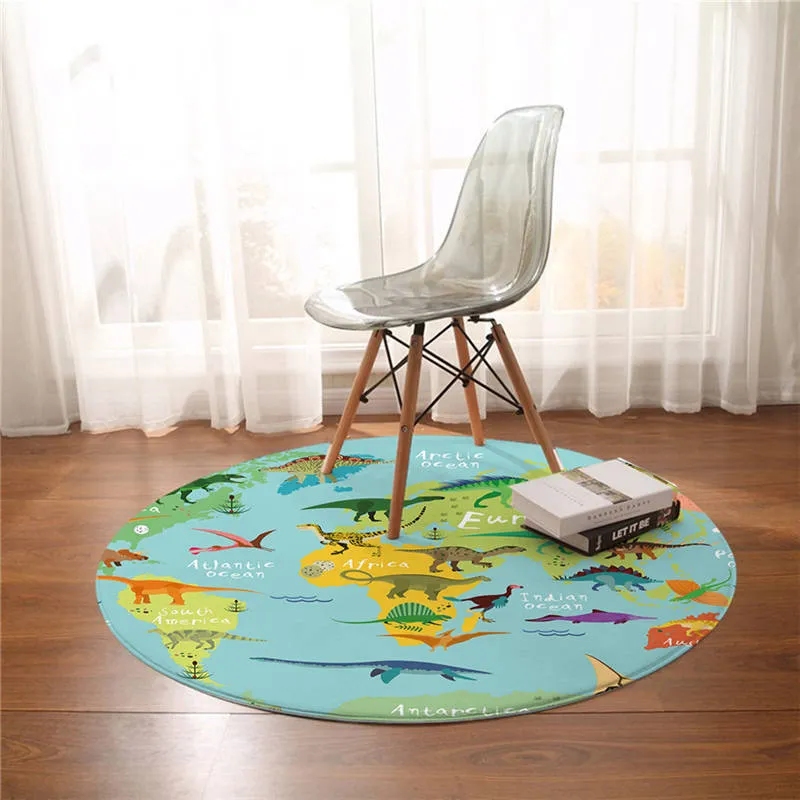 Map Of The World Floor Mat | Floor Roma