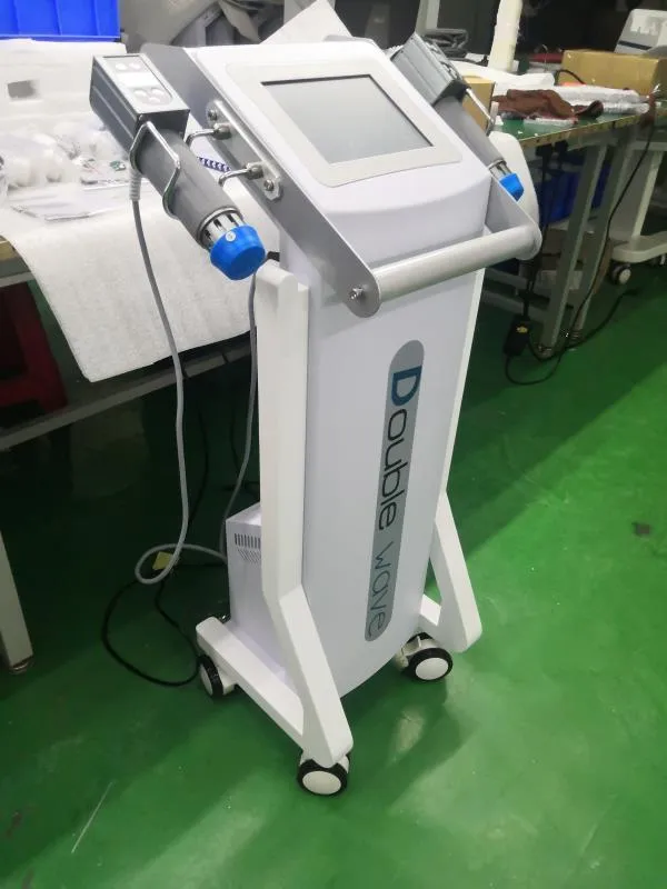 Electromagnetic Shockwave Therapy Machine with Two Probes for Cellulite ...
