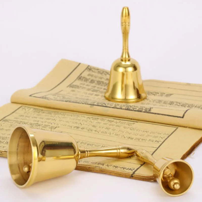 Copper Hand Bells Small & Large Jingle Bells For Crafts, Christmas ...