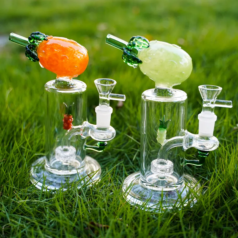 Wholesale Unique Pineapple Fruit Glass Bong With Recycler Percs For ...