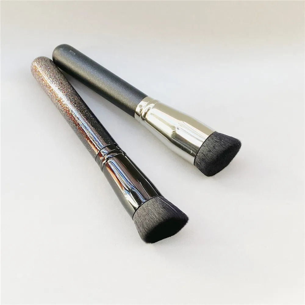 Slanted Makeup Brush Flat Top Foundation Brush For Liquid Application ...