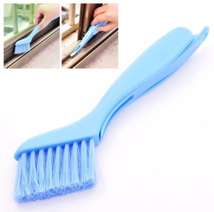 2 In 1 Multipurpose Window Groove Sliding Door Cleaning Brush Nook ...