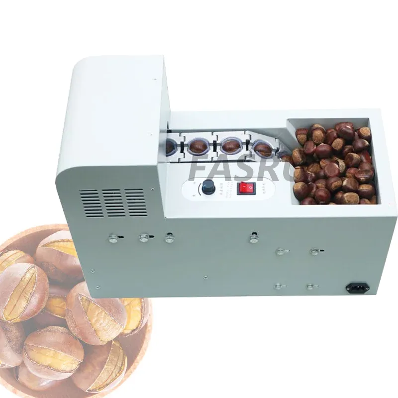 Chestnut Cutter Machine: Quick Open Nuts Chestnuts Opener Stainless ...