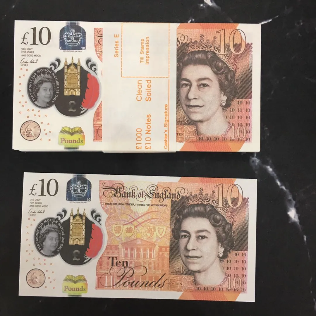 Pack Of Realistic 3A British Paper Pound Props To You For Money ...