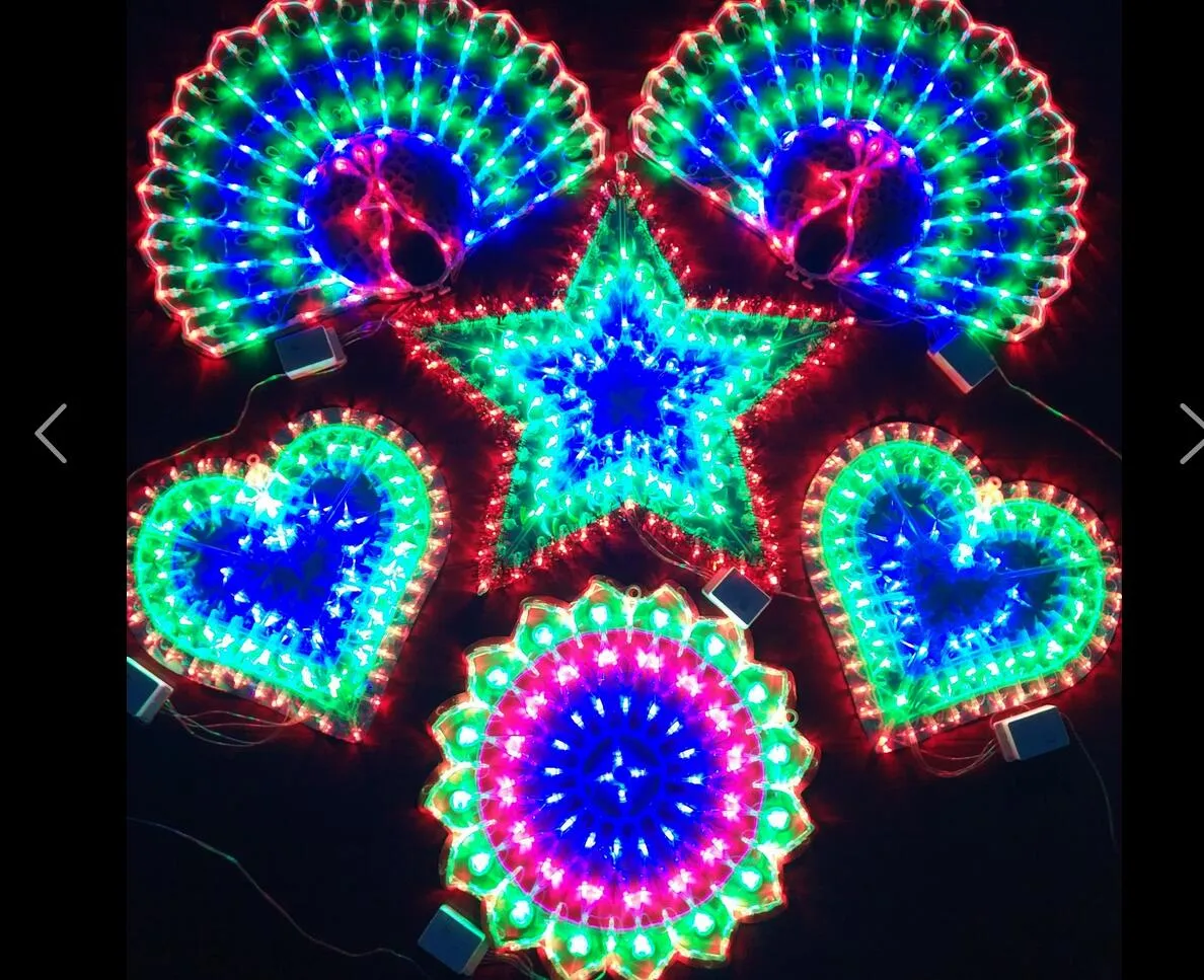 Romantic LED Love Confession White Light String Lights Flashing Fairy ...