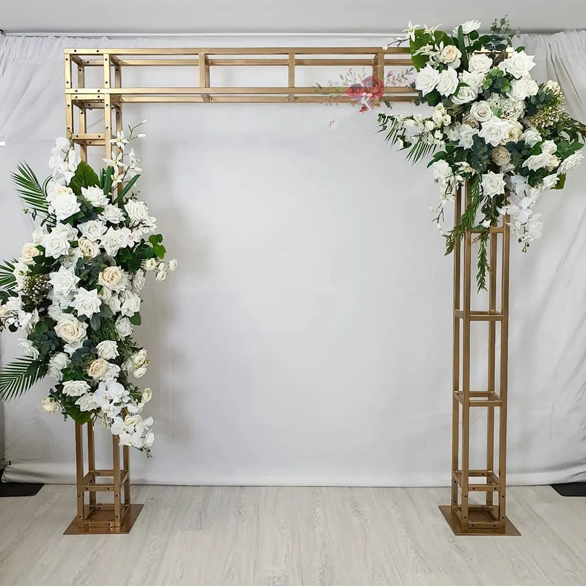 Material De Fondo Y Stand Para Bodas El Doble De Telón De Fondo De La