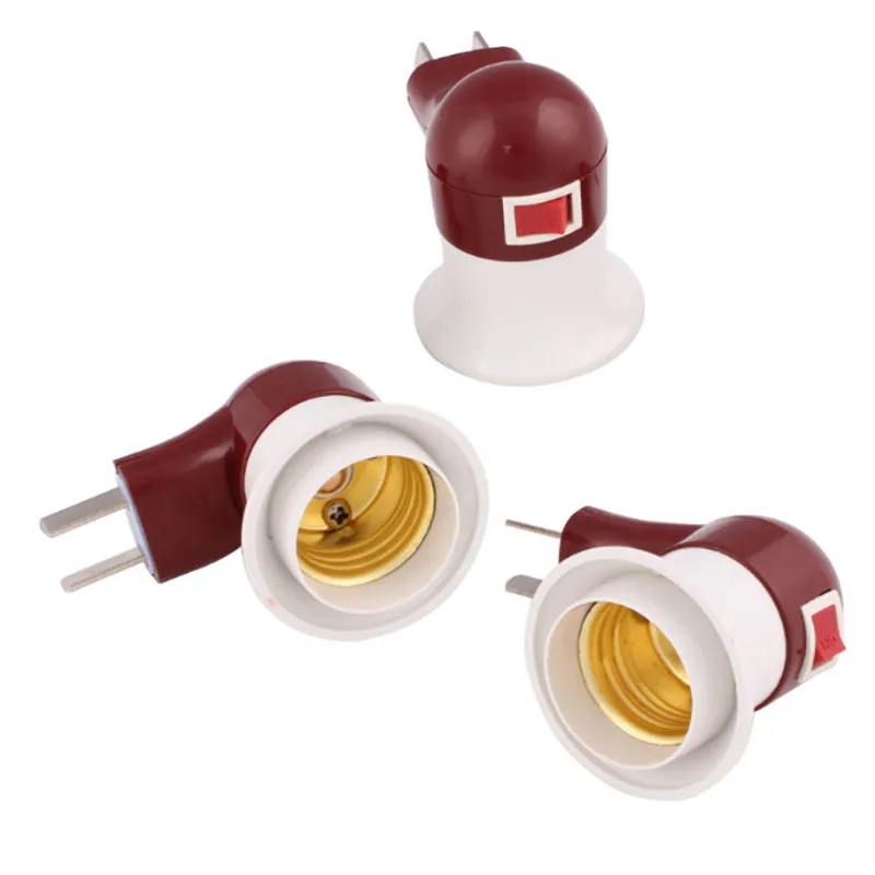 Mobile Wall Light With Outlet Holder With E27 Screw, Switch Socket, And ...