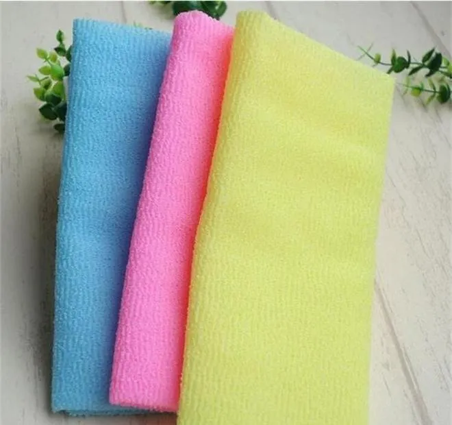 Salux Japanese Exfoliating Bath Towel 30x100cm Back... From ...