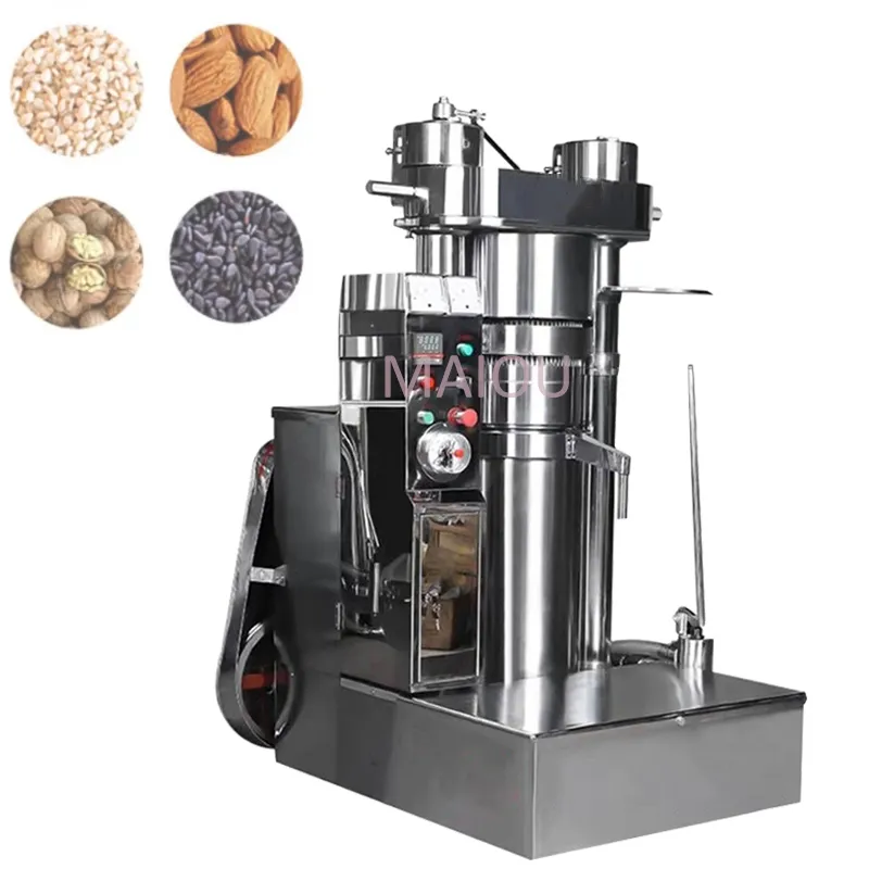 Cold Press Oil Machine 380V Automatic Sesame Oil Press Hydraulic Press ...