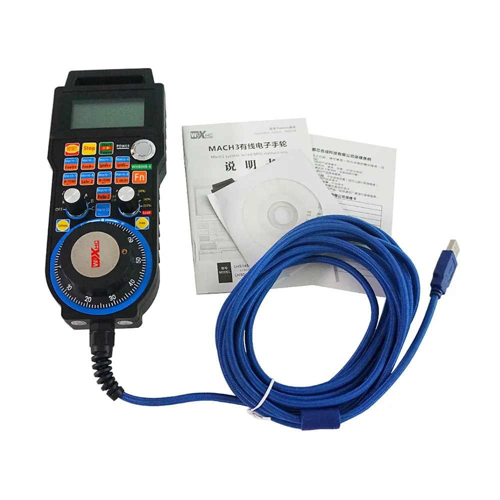 DHgate.com:CNC Control Handle Wheel: USB Handwheel Controller w/ 4/6 ...
