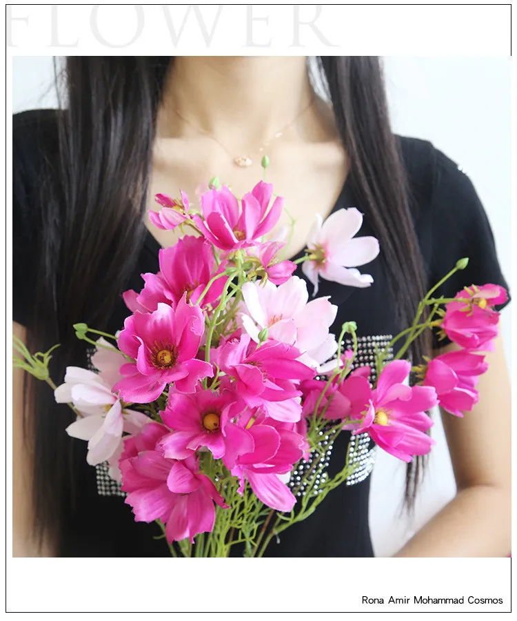 Single Branch Gesang Artificial Flower Manufacturer Home Christmas ...