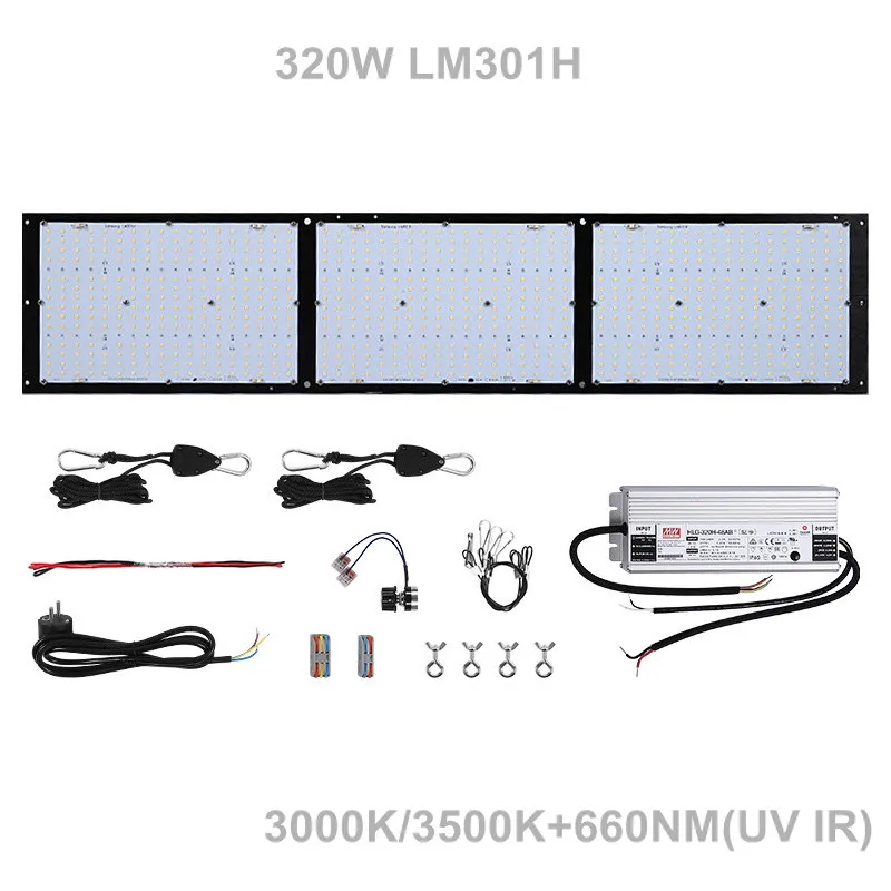 Samsung LM301H 320W Full Spectrum LED Panel With Phyto Metal Halide ...