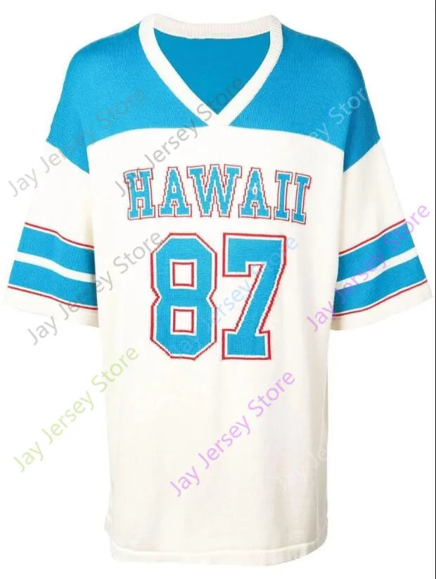 Hawaii Personalized Football Jersey NCAA College Cole McDonald Brayden ...
