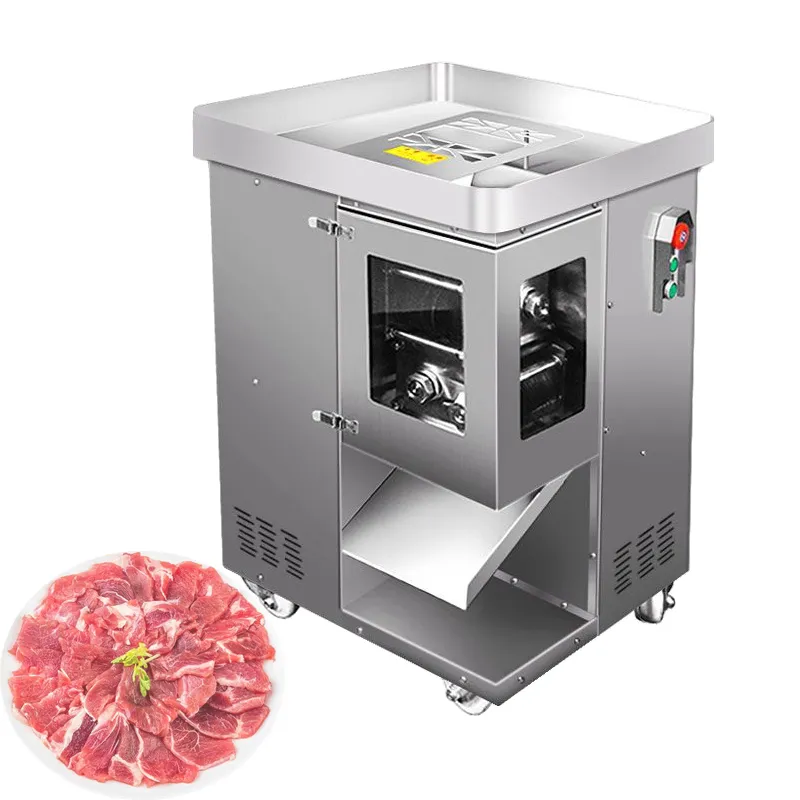 Commercial Electric Beef Meat Cutting Machine Automatic Shredding ...