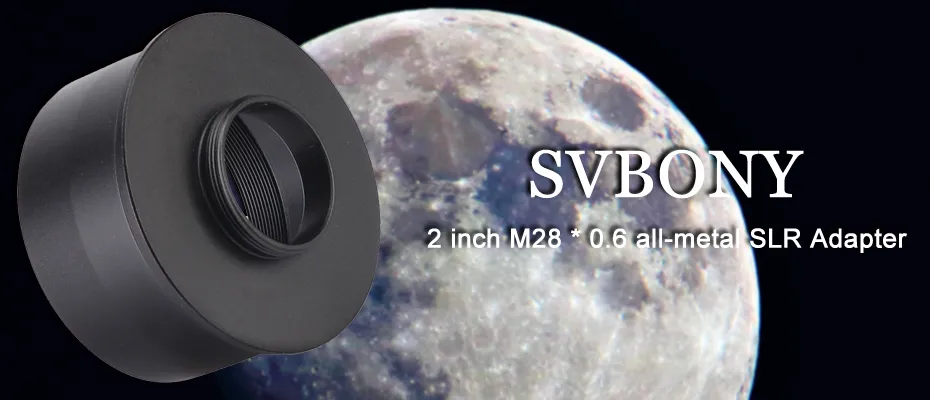 ₩22,271에서 슈미트 - 카세그레인 단안에 대한 SvBony SV163 직선을 통해 2 인치 SCT 천문학 망원경 어댑터 w ...