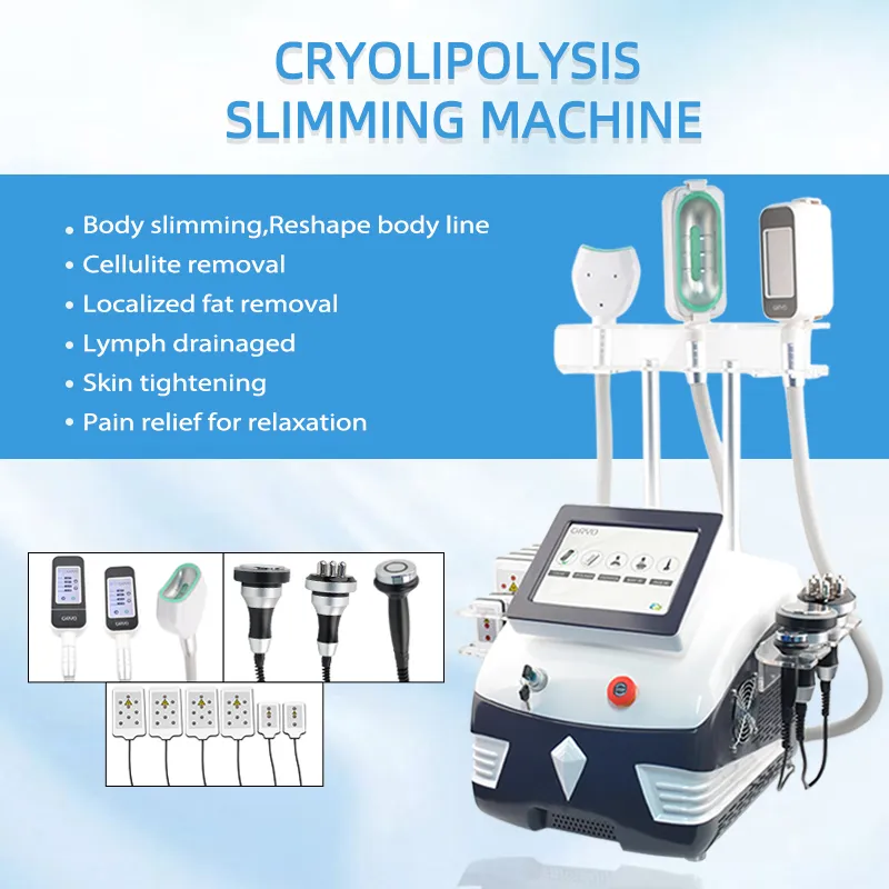 360 Degree 3 Cryo Handles Fat Freezing Cryolipolysis Machine for Double ...