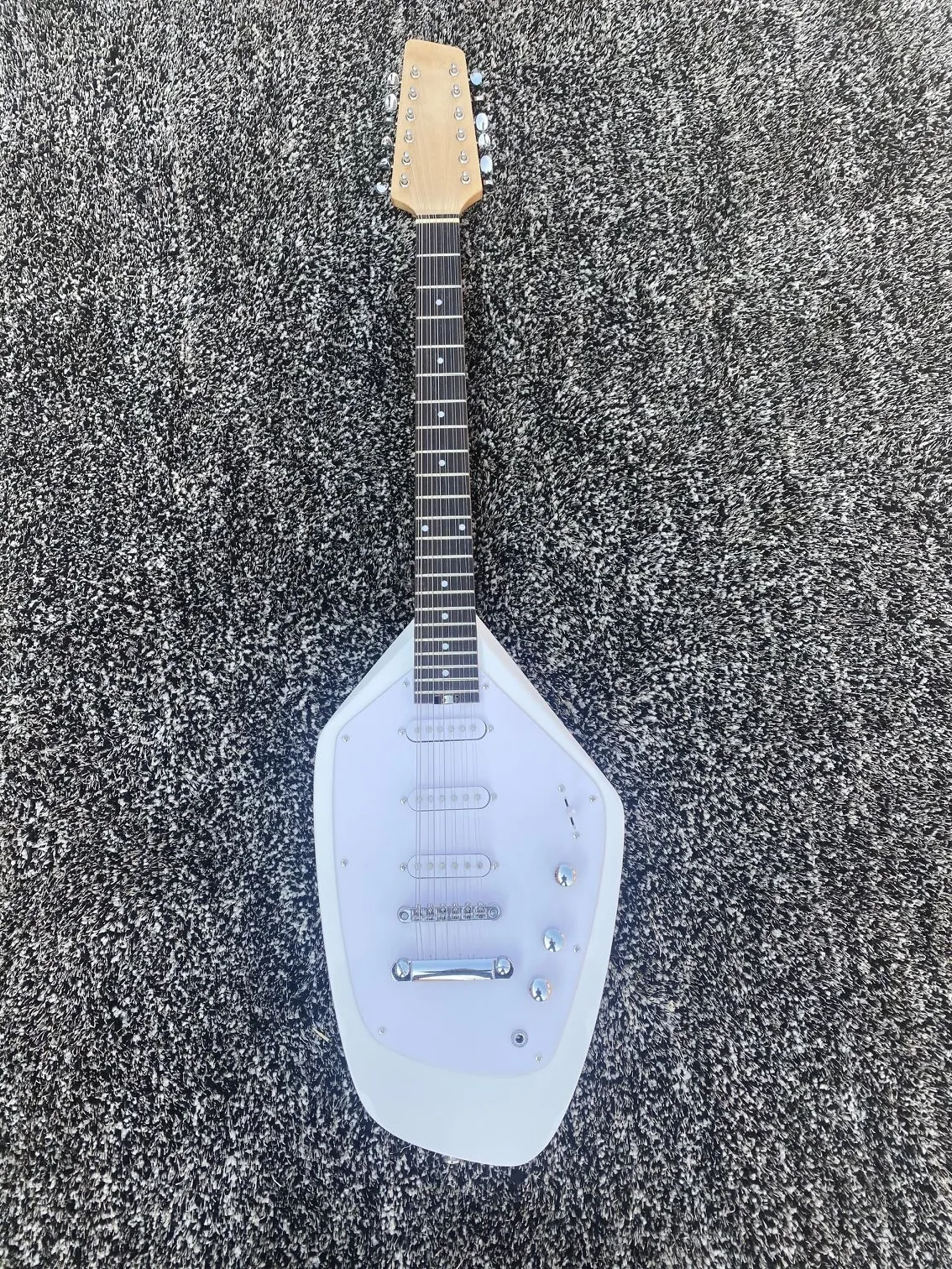 Custom 12 String Epiphone Acoustic Electric Guitar With Irregular ...