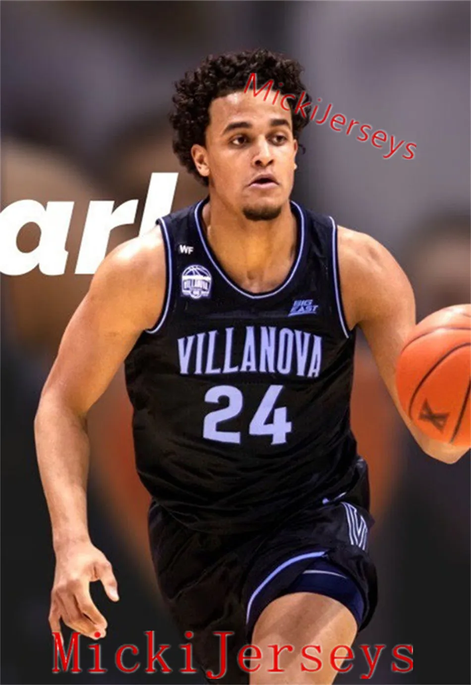 NCAA Custom Villanova Wildcats Stitched Basketball Jersey 1 Kyle Lowry ...