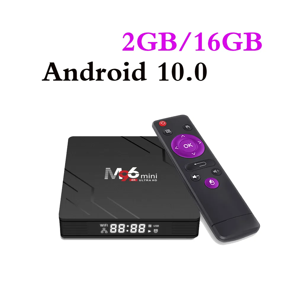 X96 Android TV Box: M96 Mini, 2GB RAM, 16GB Storage Stream In 4K HDR ...
