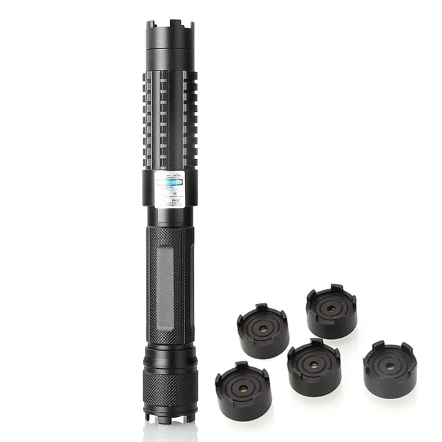 Powerful Blue Laser Torch Flashlight For Burning Matches, Lighting ...