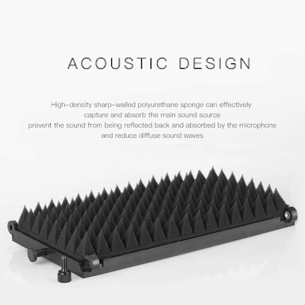 Adjustable Sound Absorbing Vocal Recording Panel Portable Acoustic ...