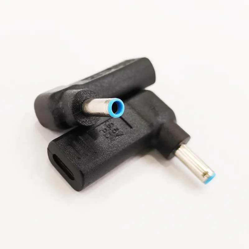 65W USB C PD Adapter: 90 Degree USB-C to DC 4.53.0mm Charger - Best ...