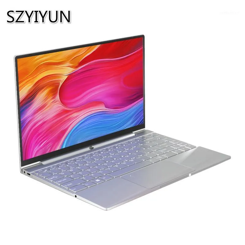 14 Inch Mini Laptop - Portable Business Notebook, Slim Metal Design ...