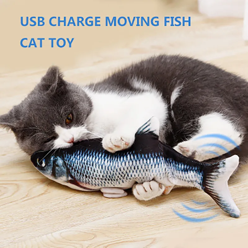 Cat Toys For Indoor Cats Interactive Best Sellers Cat Fish Toy ...