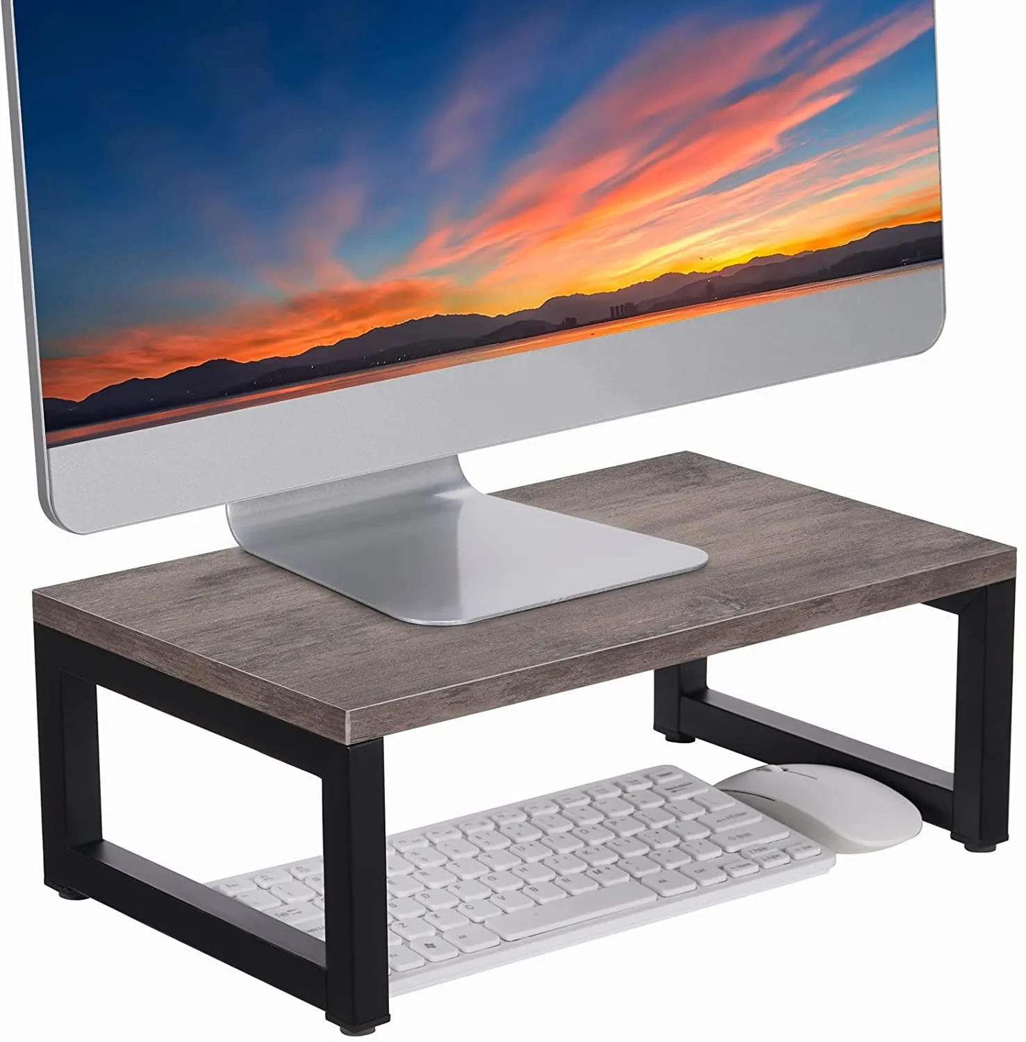 Ergonomic Monitor Stand Riser For Ikea Kallax Desk & Tabletop ...