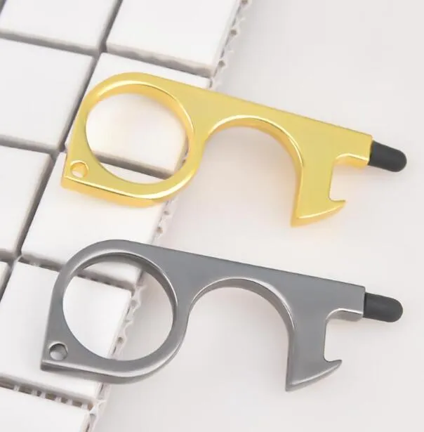 No Touch Door Opener Tool: Contactless Key, Portable EDC Door Handle ...
