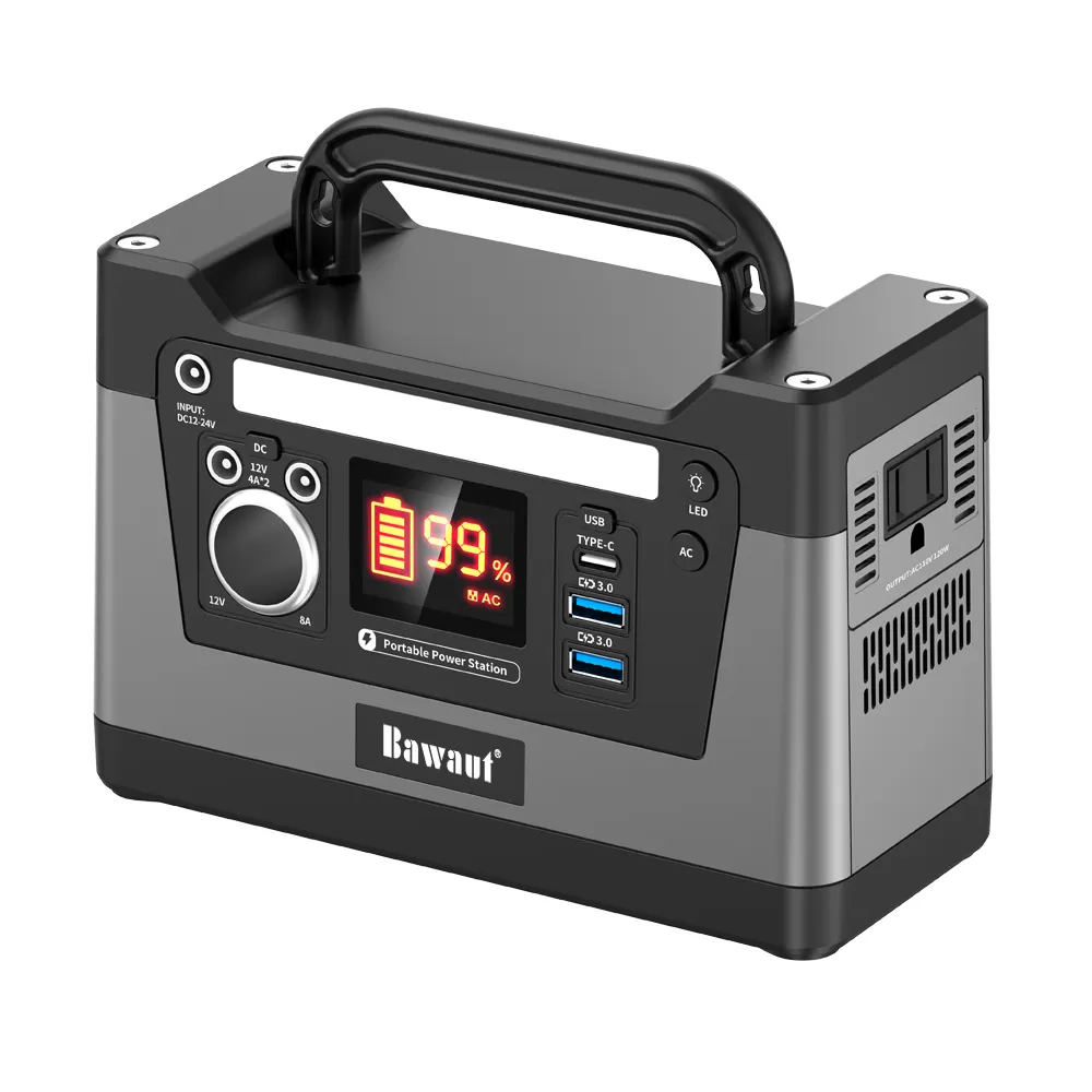 Portable ND Solar Megawatt Battery Storage 120W, 135Wh, Compatible With ...