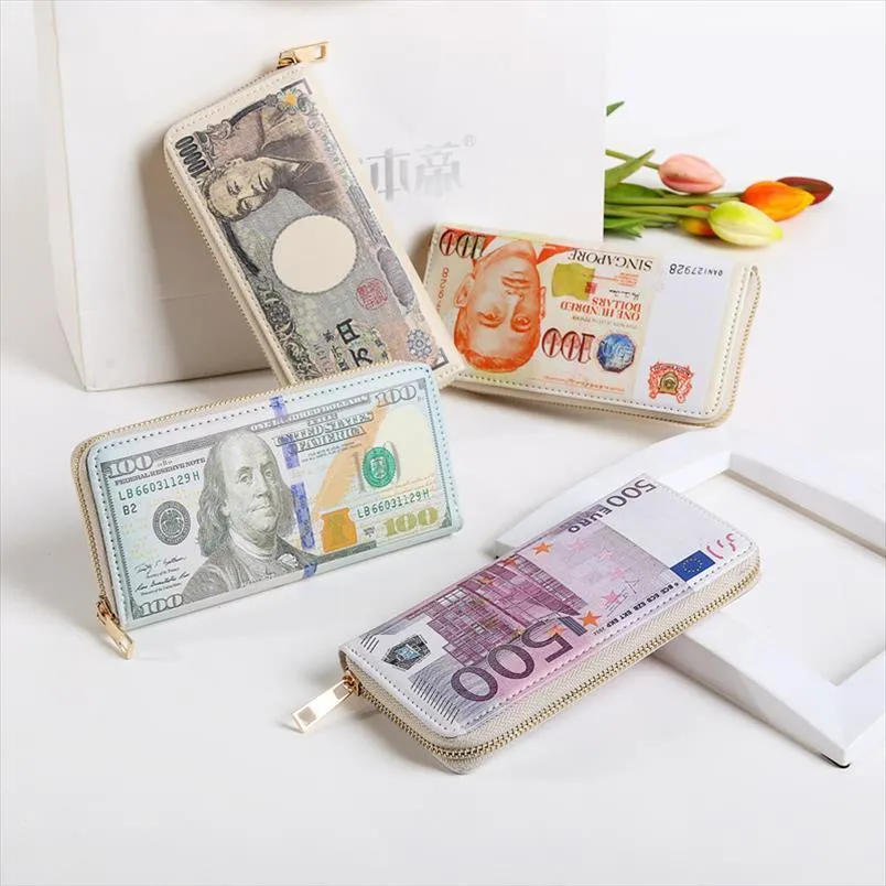 Hot Sale Fashion Style Pu Leather Wallet For Men, Portable Printing ...