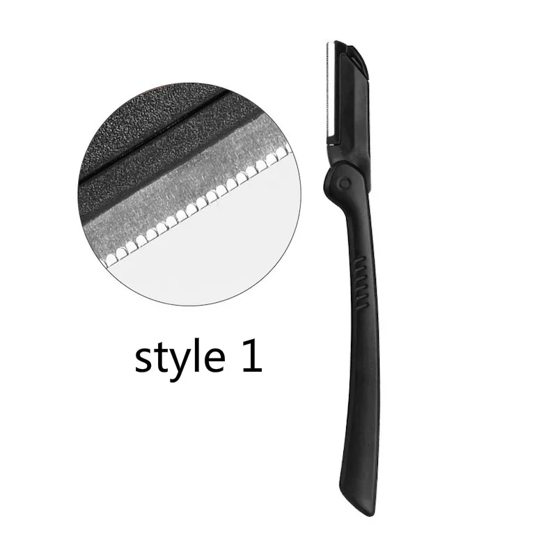 Reticulated Blade Folding Razor For Men And Women Macro Eyebrow Eyebrow ...