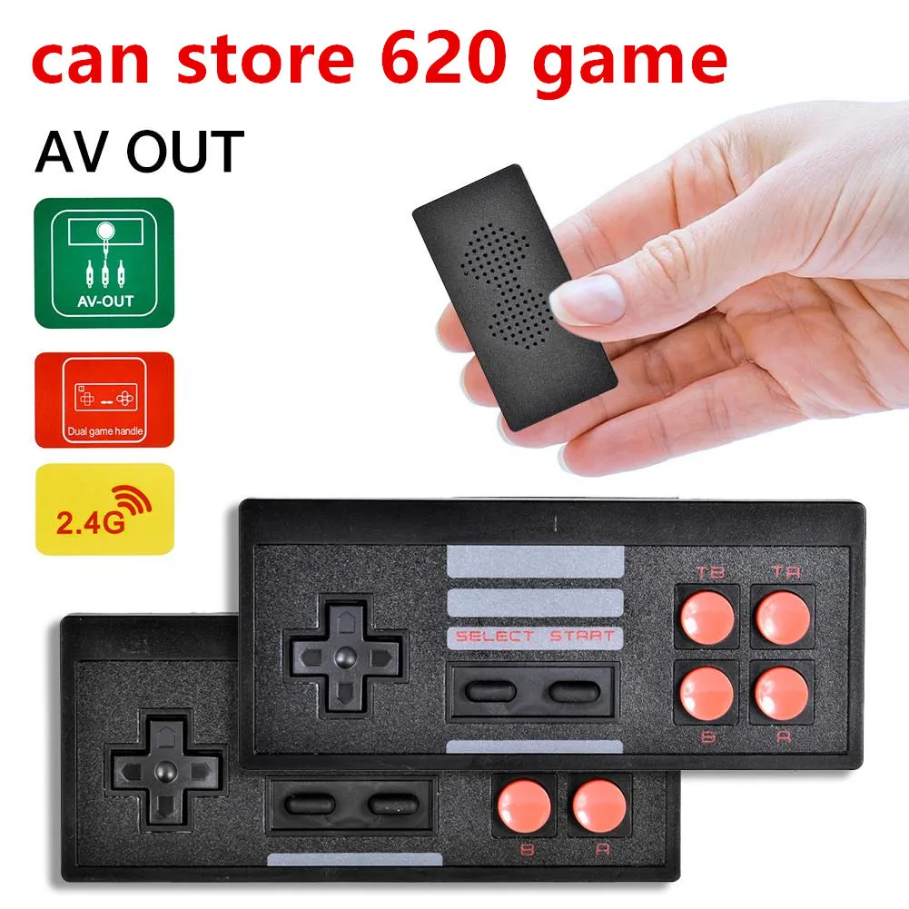 Retro Console Handheld Mini TV Game Console: 620 Classic NES Games ...