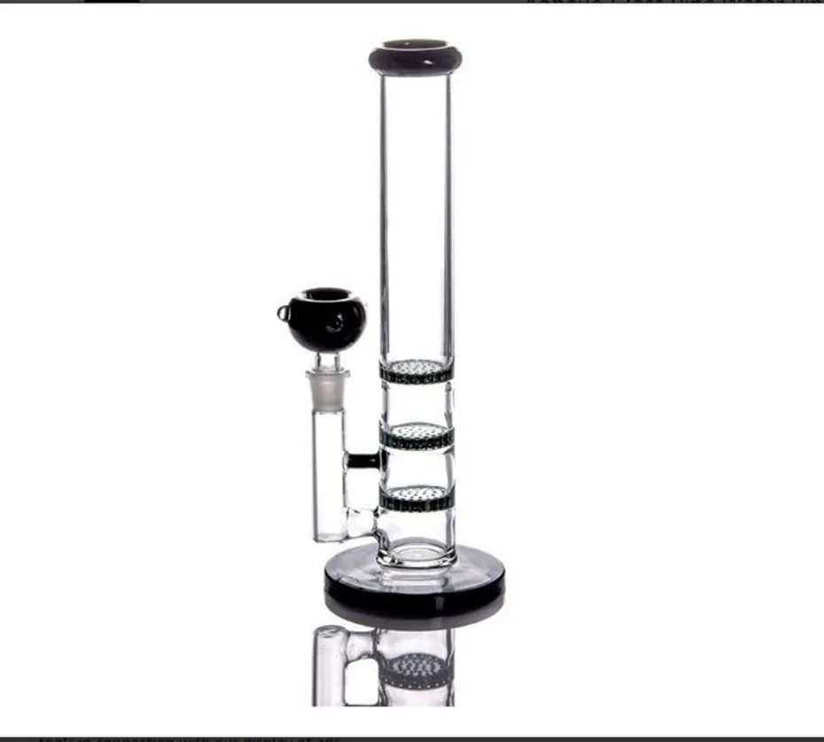 Blue Matrix Unbreakable Split Glass Percolator Bong With Thick ...