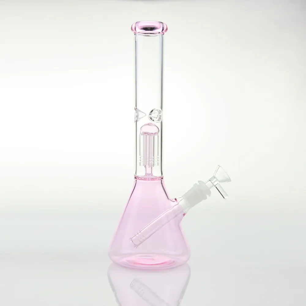 Dropshipping 12 Inch Glass Beaker Bong With 4 Arm Perc, Recycler, Ash ...