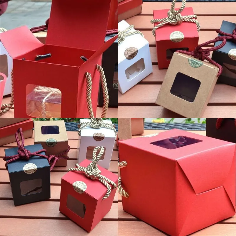 Packing Boxs Window Universal Kraft Paper Carton Honey Jam Scented Tea ...