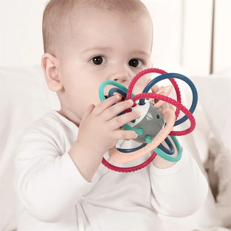 DHgate.com:Baby Rattle Teether Toys, 6-12 Months Soft Infant Rattles ...