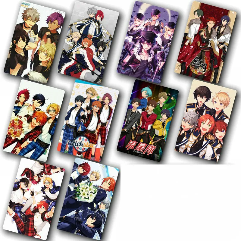 Ensemble Stars Anime Card Sticker Pack DIY Waterproof Card Classic Kids ...