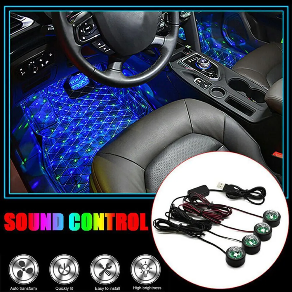 Starlight Lights For Car USB RGB LED Interior Lights, Flash Starry ...