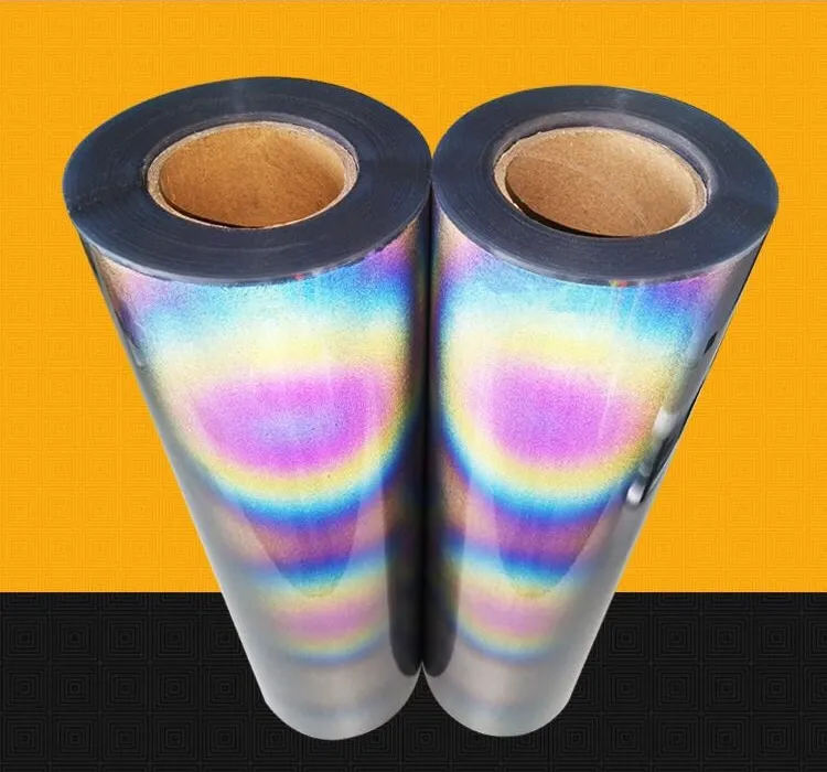 Reflective Heat Transfer Vinyl - Iridescent Rainbow Film, Self-Adhesive ...