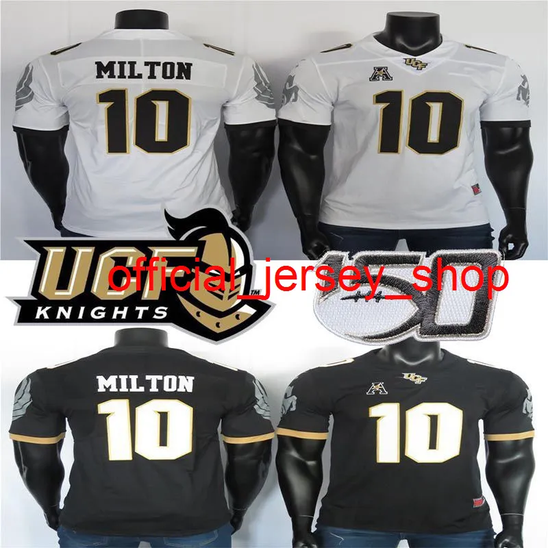 UCF Knights McKenzie Milton Jersey - 2019 NCAA Football Jersey, Black ...