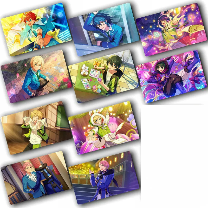 Waterproof Anime Card Sticker Pack For Kids Ensemble Stars Design ...
