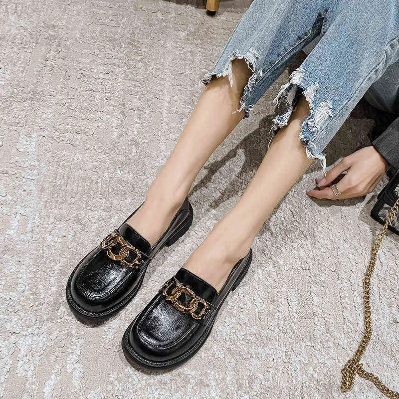 Wholesale Dress Designer Shoes: Women's Leather Platform Loafers With ...