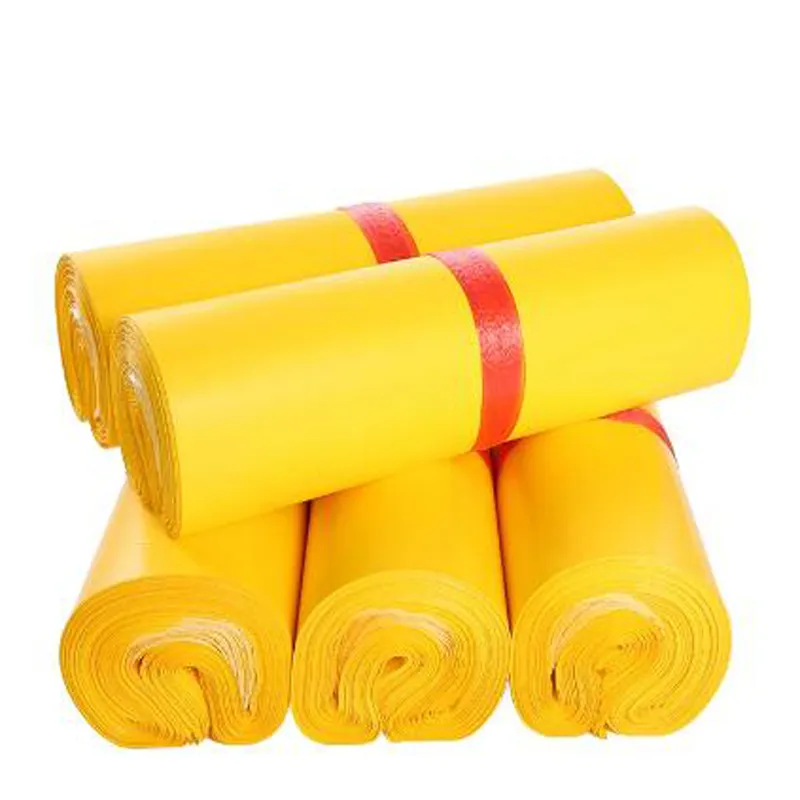 Wholesale Yellow Self Adhesive Poly Currier Cheap Poly Mailer Bags ...
