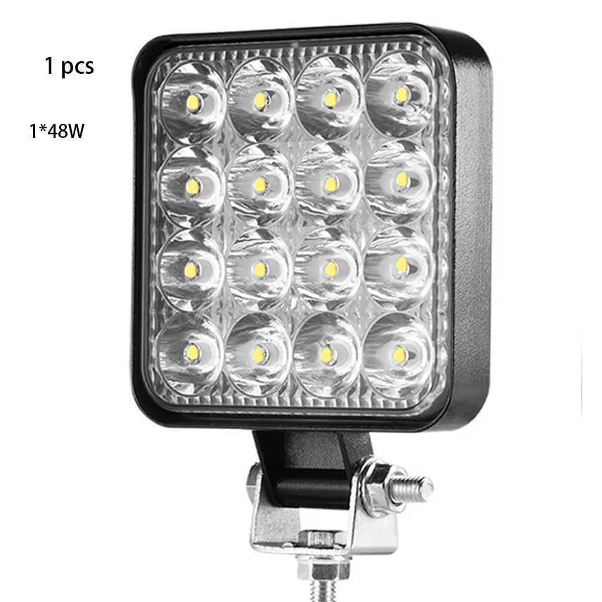 Headlight For Work: 48W 27W LED Work Light Bar, 12V/24V Car Fog Light ...