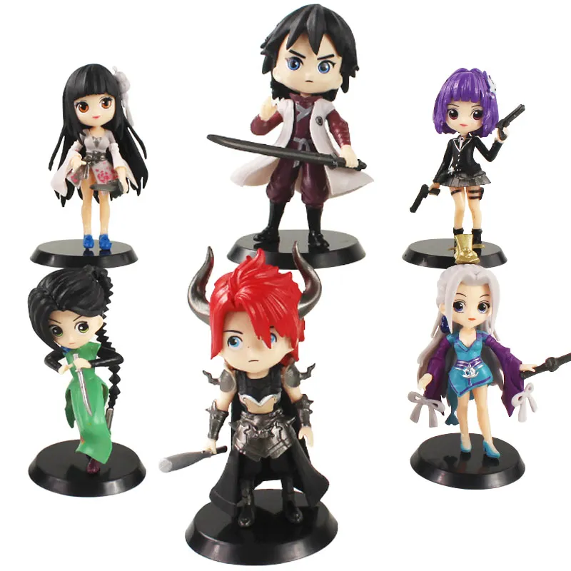 Anime Scissor Seven Cartoon Character Figures Tueur Treize Avec Épée ...