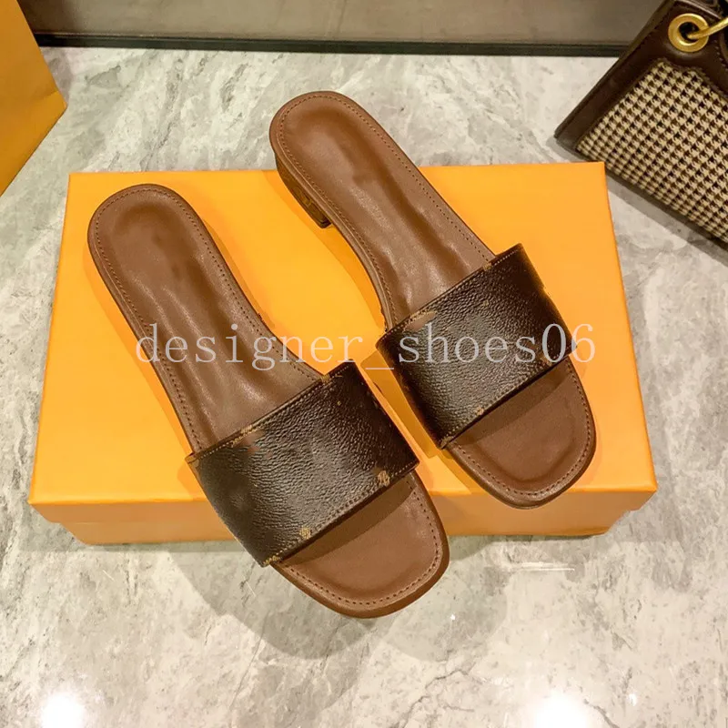 Luxury Designer Floral Scuffs Slipper Nice Summer Sandals For Women ...