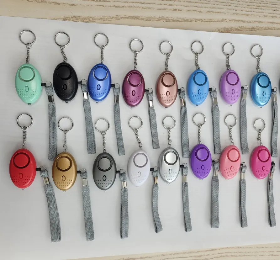 Personal Alarms 130dB Egg Shape Emergency Self Defense Security Alarm ...