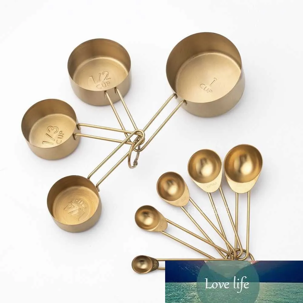 9-Piece Stainless Steel Measuring Set for Baking: Sugar, Coffee ...